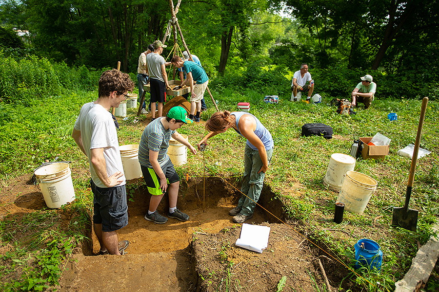 Public digs make the past accessible - Jacobs School of Medicine and ...